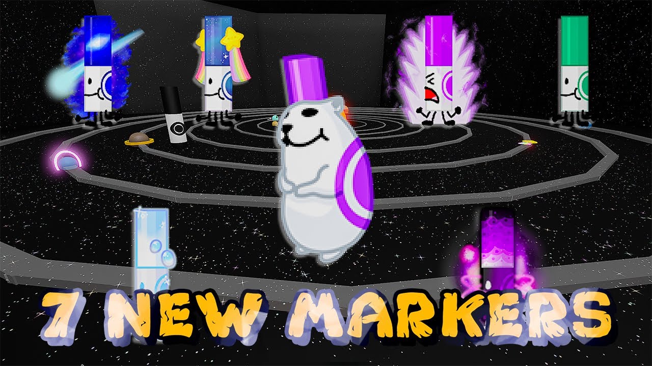 *NEW* update in Find The Markers - DRYERASE TO SPACE | ROBLOX - YouTube