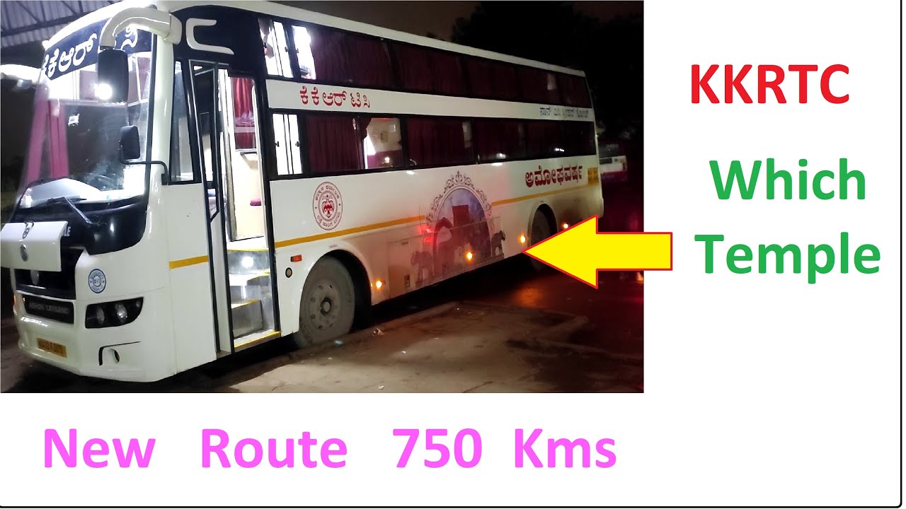 New Route KKRTC Bus - 750 Kms - YouTube