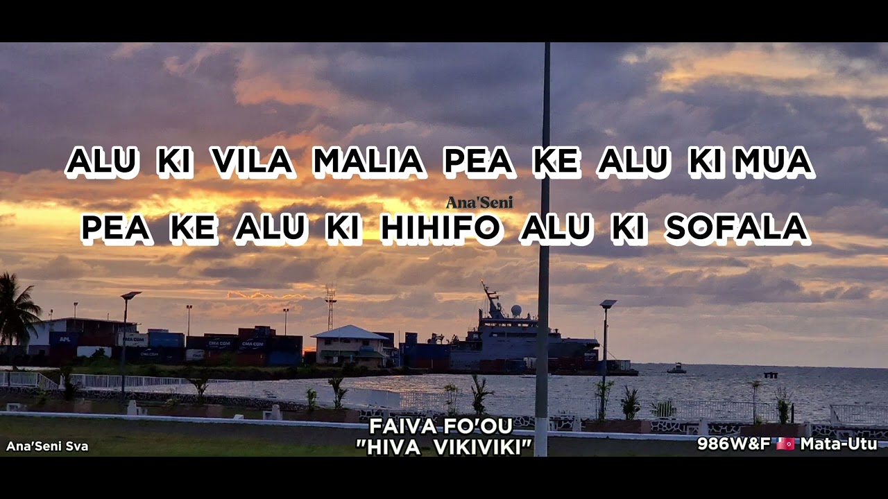 FAIVA FO'OU- HIVA FAKA VIKIVIKI (PAROLES) - YouTube