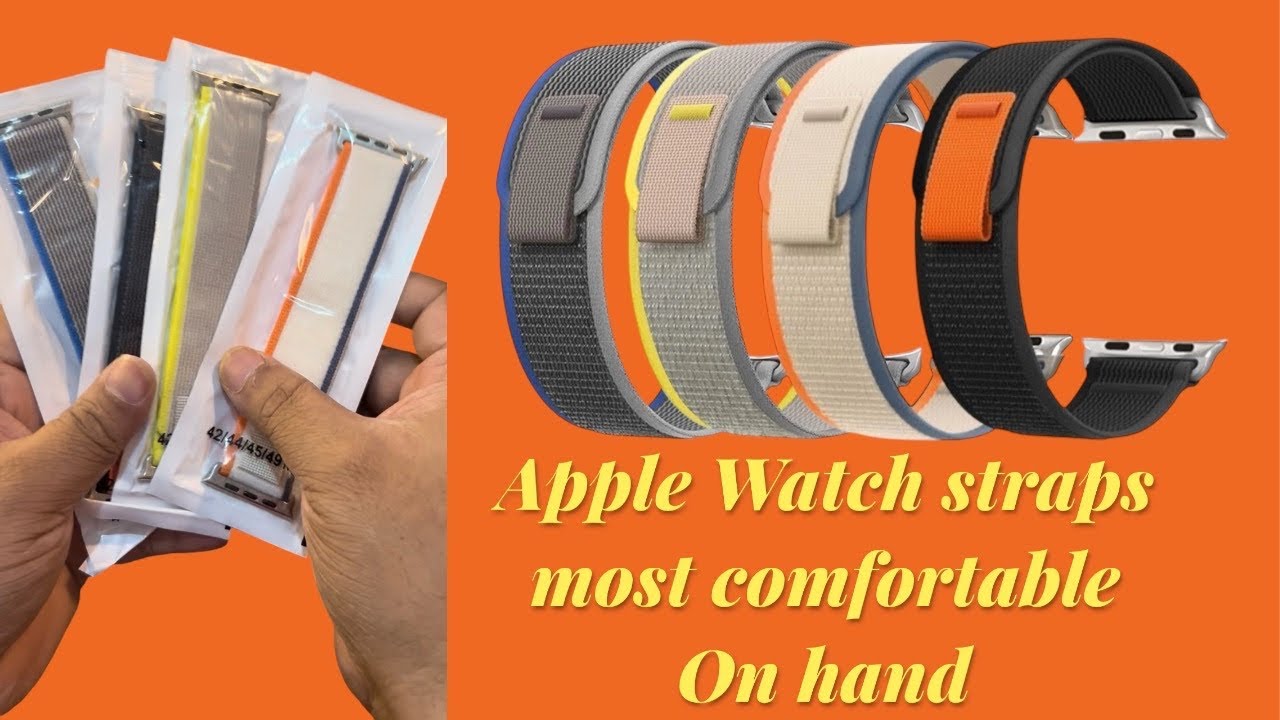 Watch straps ! 46mm size ! Most comfortable on hand ! Apple ultra ...