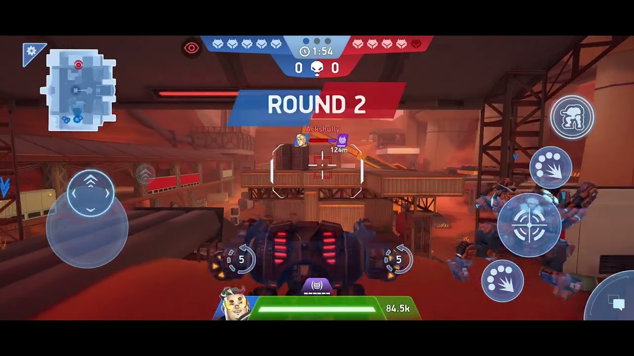 Mech Arena (Crane Yard) Hide, Target and Kill 13 Kills #gameplay - YouTube