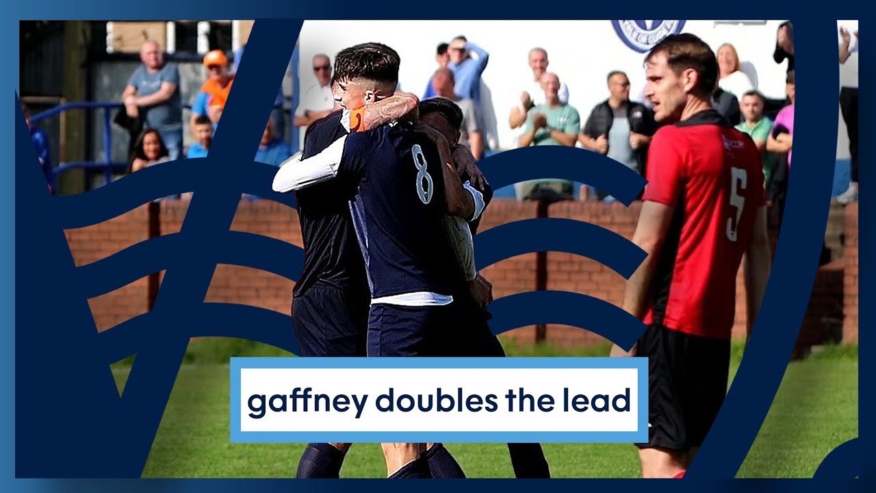Andrew Gaffney strikes to double the advantage - YouTube