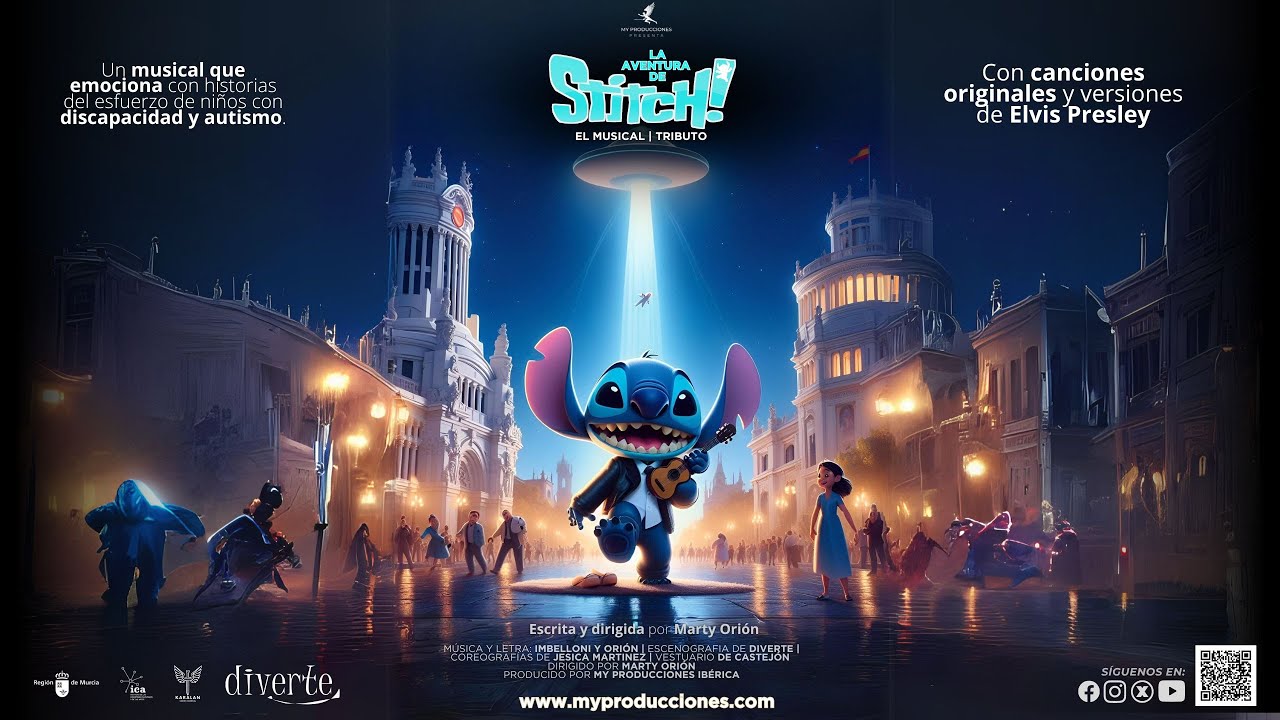 🛸STITCH, LA AVENTURA EL MUSICAL💙TRIBUTO🚀 - YouTube