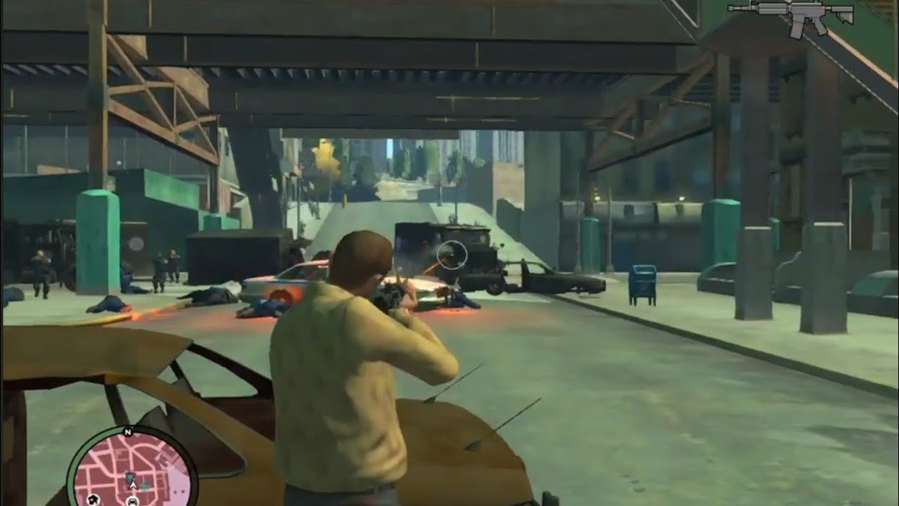 GTA 4: LCPD Vs. Niko (720p) Chase Point (Bohan, Liberty City) - YouTube