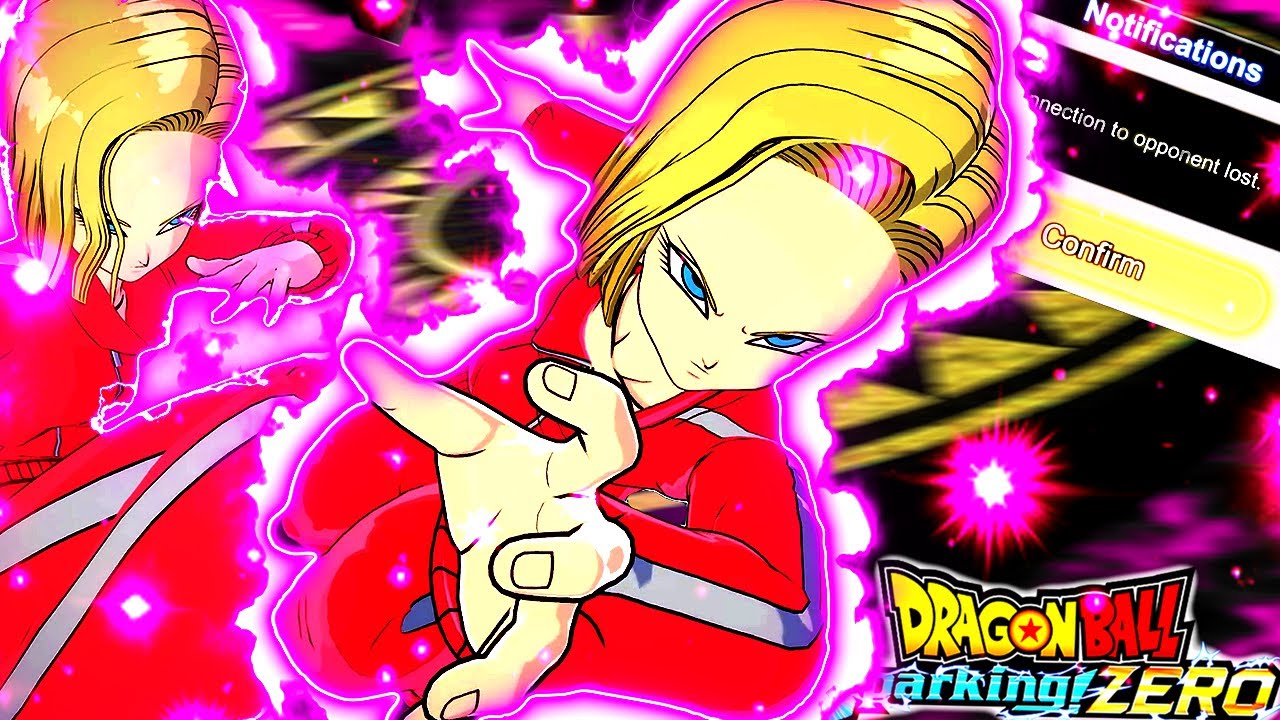 SPARKING ZERO ONLINE ANDROID 18 MAKES YOU RAGE QUIT - YouTube