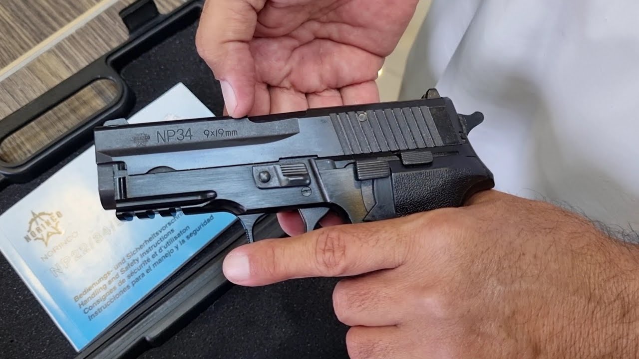 NORINCO NP-34 9MM PISTOL REVIEW AND UNBOXING. - YouTube