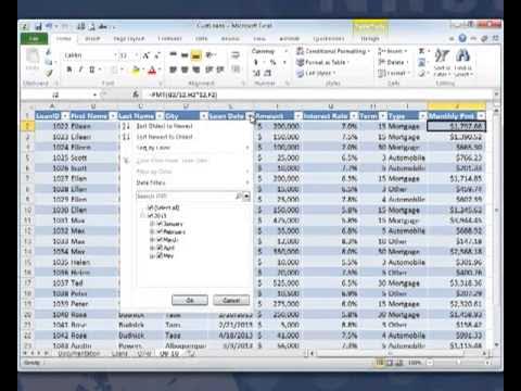 Excel Tutorial 5 Case 3 Solution - YouTube