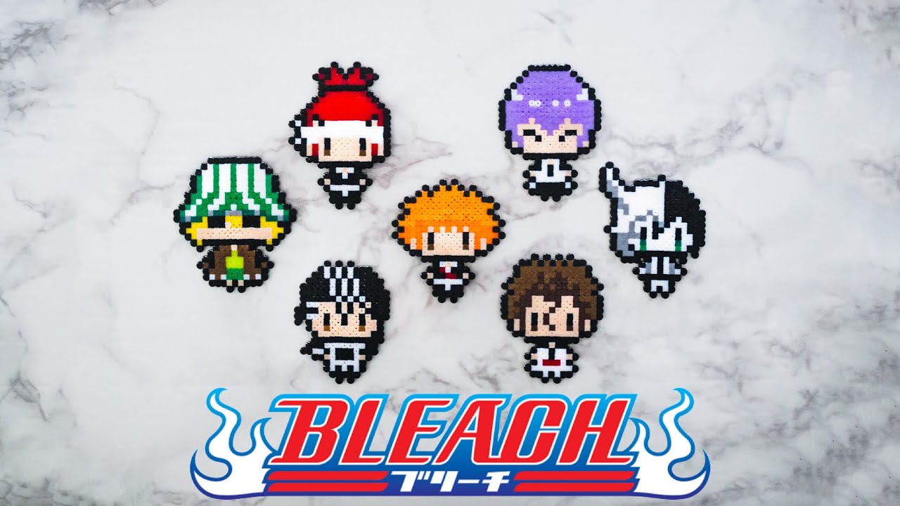 Making Bleach Characters (Hama/Perler/Artkal Beads) - YouTube