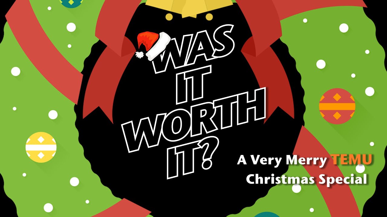 A Very Merry TEMU Christmas Special - Unboxing undelivered packages ...