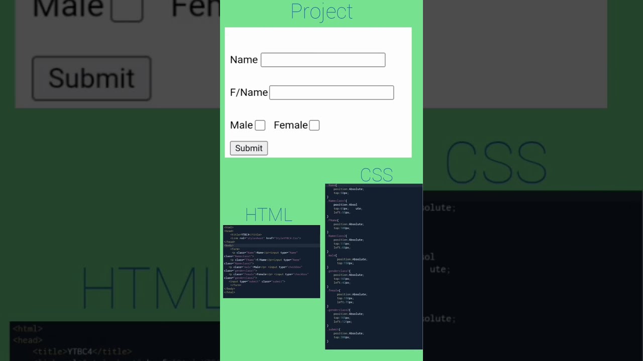 Making A Simple Form In HTML CSS OS Developers html css Making A Simple Form In HTML CSS OS Developers html css