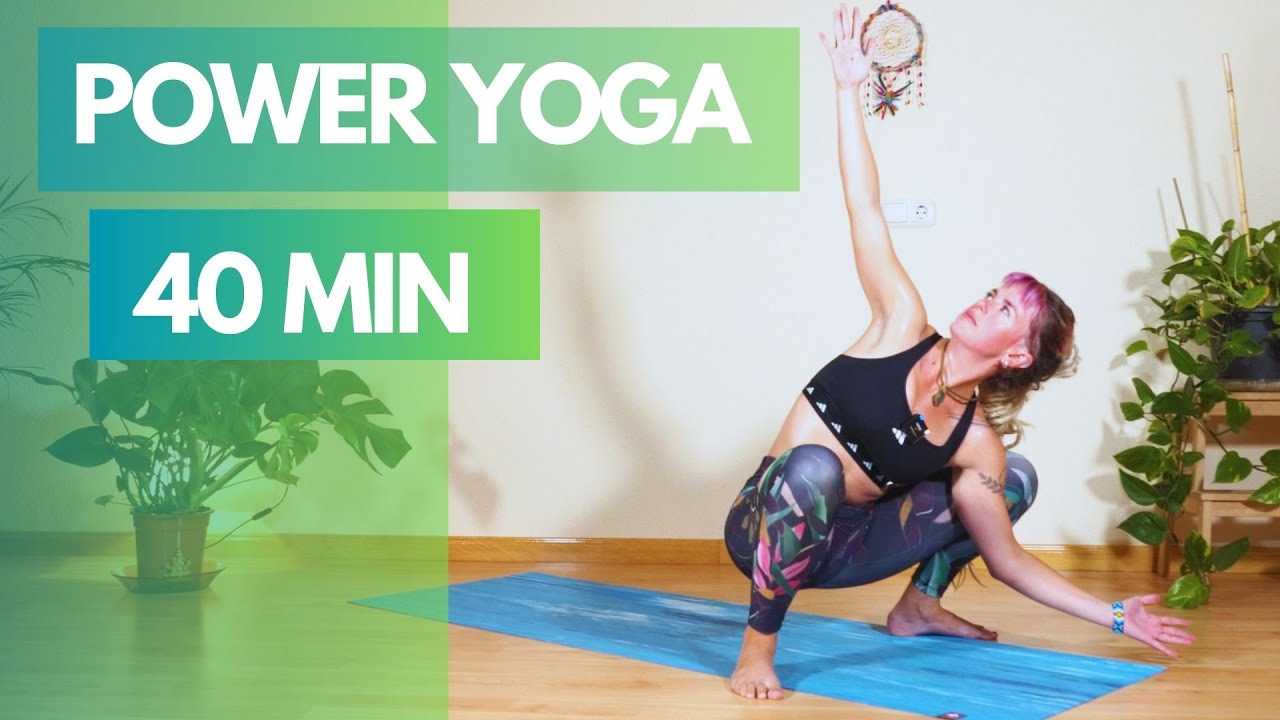POWER VINYASA || Yoga Flow Dinámico para Activar Todo el Cuerpo - YouTube