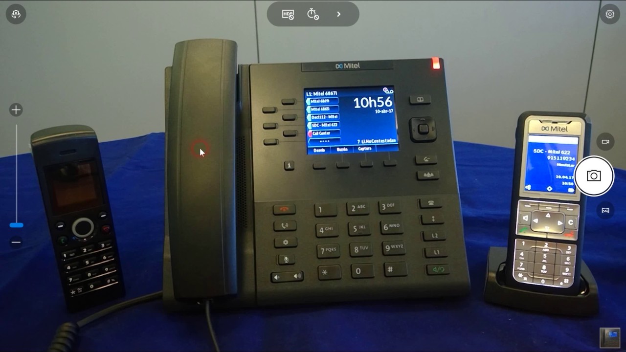Mitel 6867 Desvío al buzón de voz - YouTube