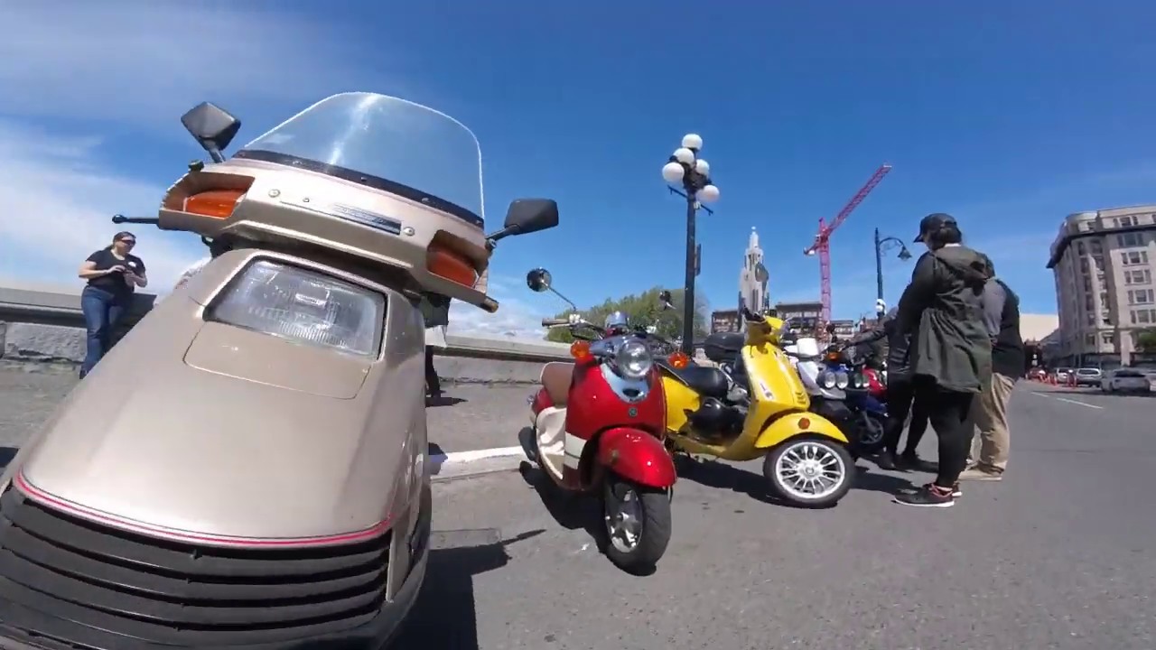 Victoria Scooter Community Rally 2019 ~ Day 1 - YouTube