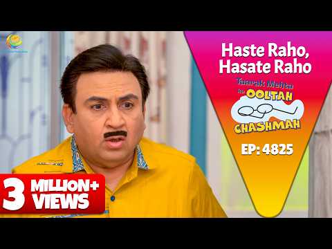 NEW Episode 4825 - Chor Ki असलियत पता चलते Hi चौक गया Jethalal ! | Taarak Mehta Ka Ooltah Chashmah