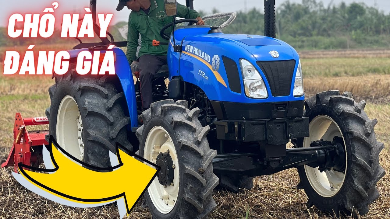 KHÁM PHÁ SỨC MẠNH NEW HOLLAND TT3.50 - YouTube