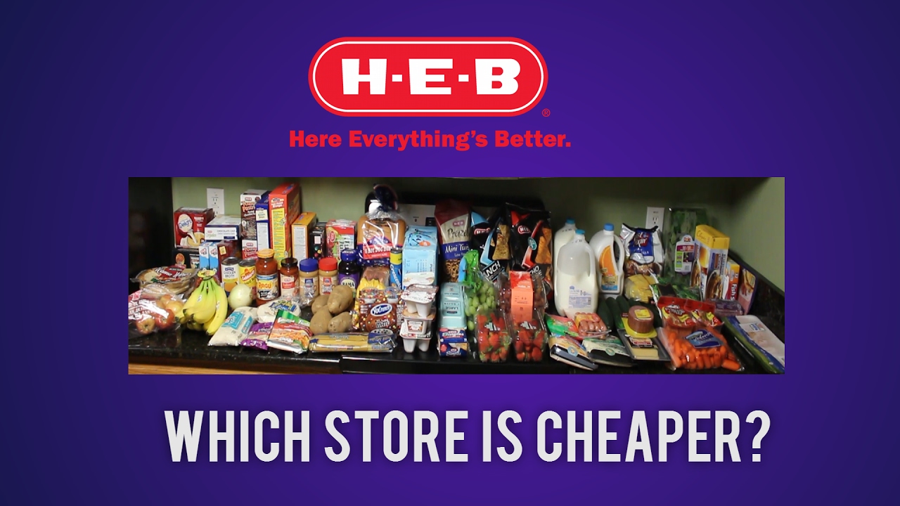 LARGE HEB GROCERY HAUL/Price Comparison Week 3/MEAL PLAN - YouTube