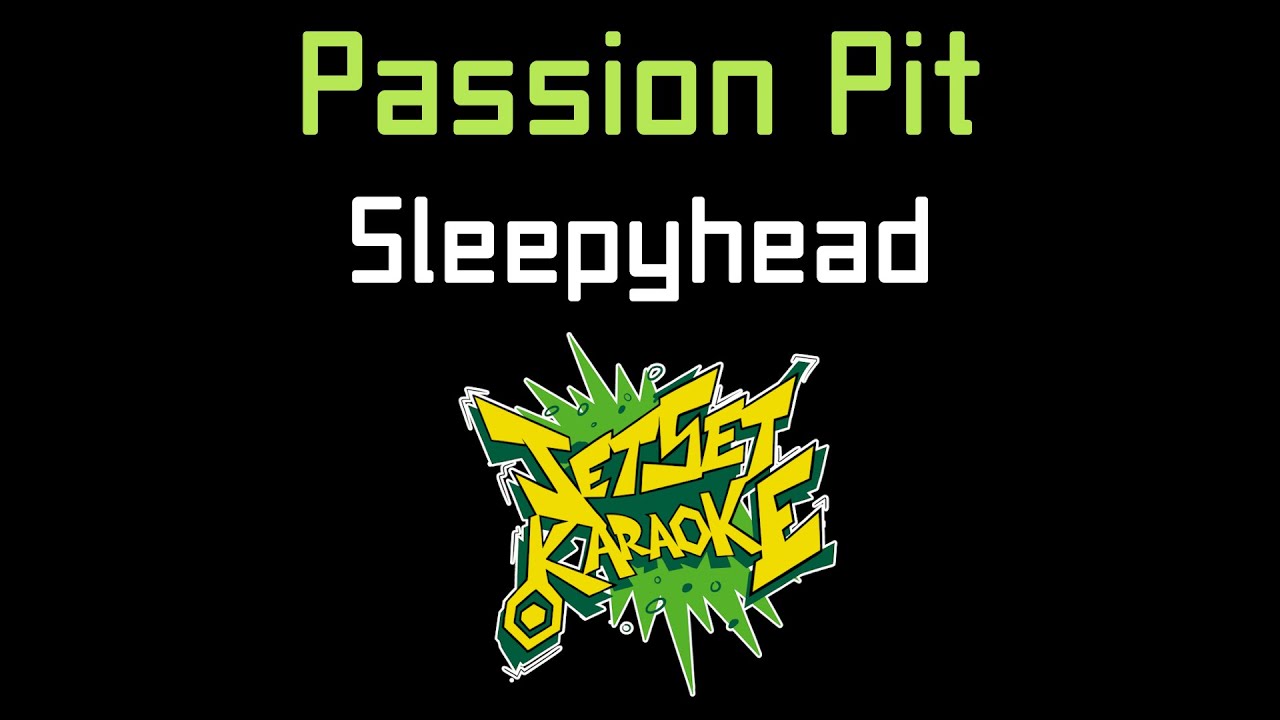 Passion Pit Sleepyhead Album Cover