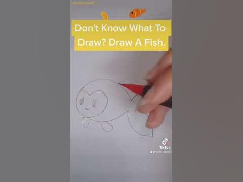 Drawing A Fish . (Easy) - YouTube