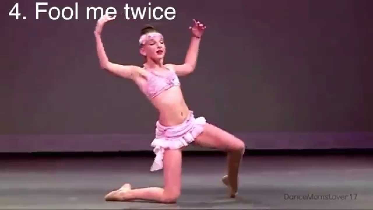 Dance Moms Kendall Season 4 Solos Ranked Youtube