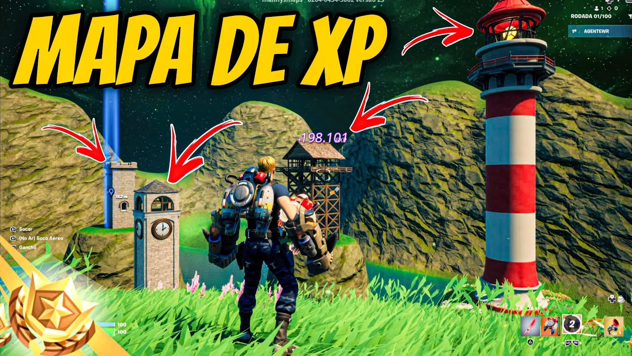 CONSIGA AGORA MAIS DE 200MIL DE XP COM ESSE MAPA DE XP INFINITO NO ...