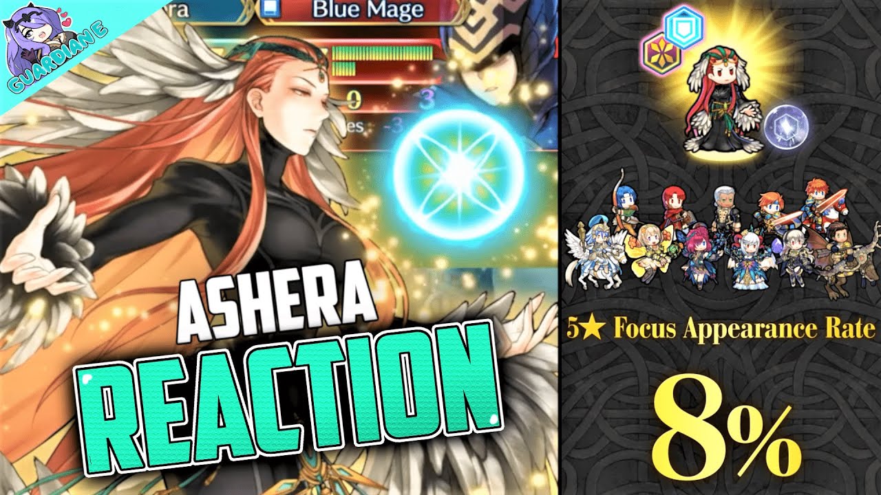 [FEH] Null Panic! ASHERA "Order Goddess" Mythic Hero Reaction ...