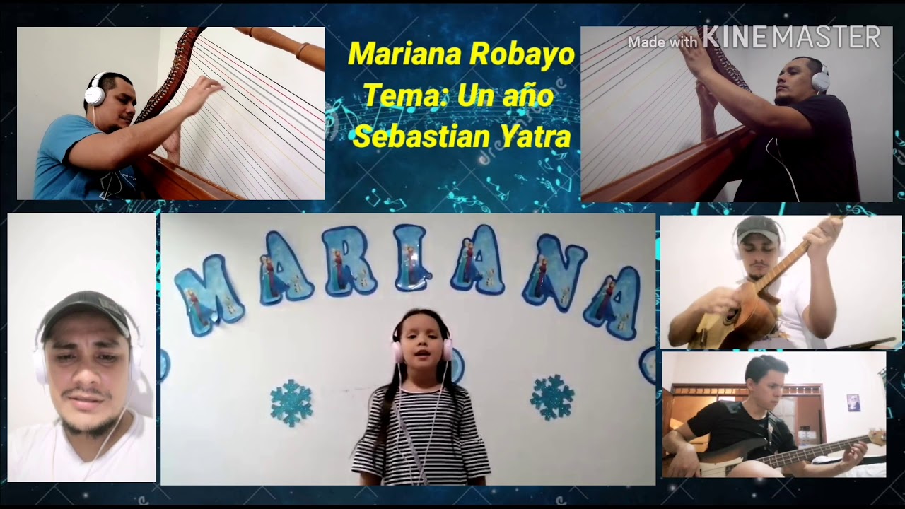 Un año sebastian yatra canta Mariana Robayo - YouTube