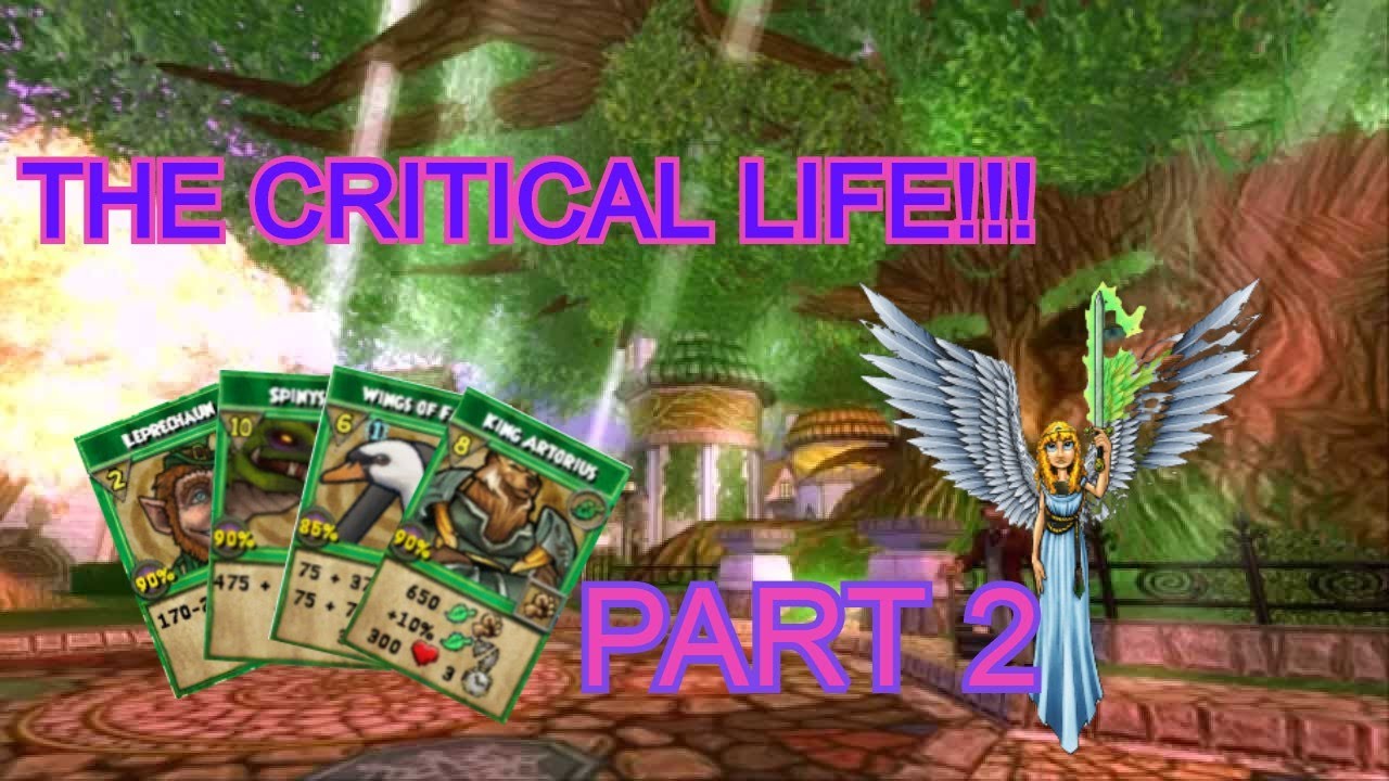 WIzard101: Max Level (130) Life PvP: THE CRIT LIFE! (Part 2 of 2) - YouTube