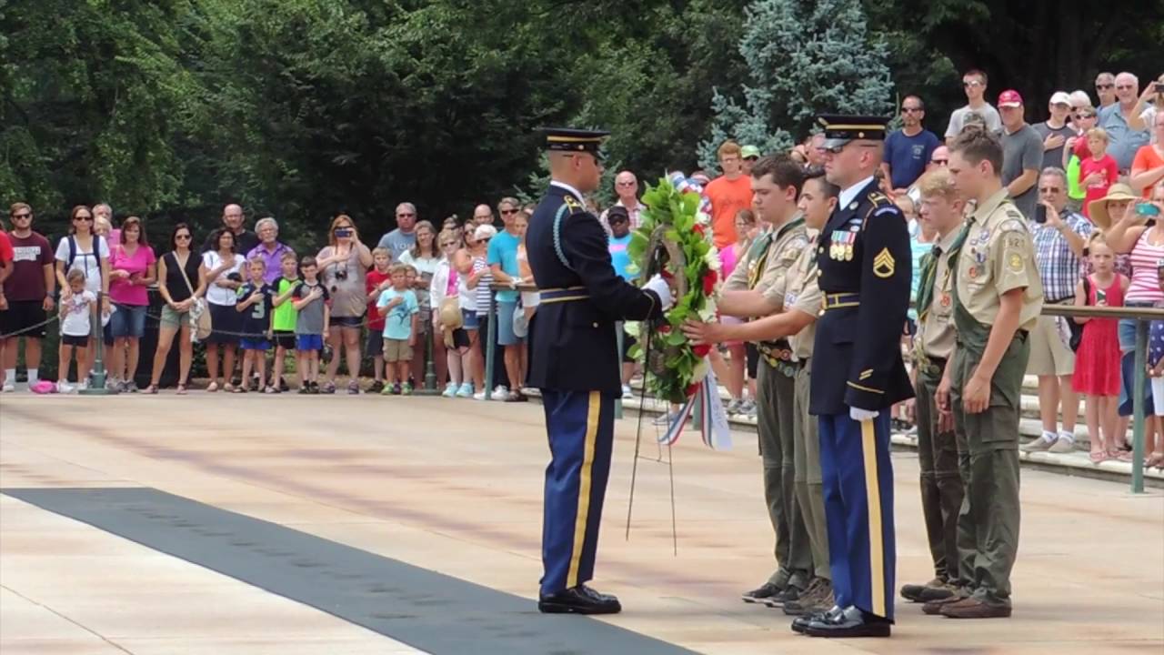Arlington Wreath Laying Ceremony - YouTube
