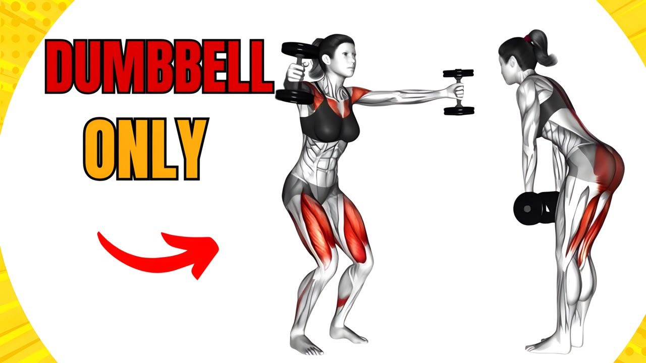 5 Full Body Dumbbell Complex For Women #womenfitness - YouTube