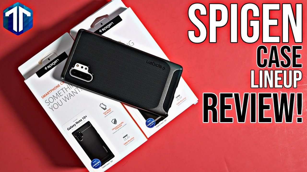 Samsung Galaxy Note 10 Plus Spigen Case Lineup Review! - YouTube