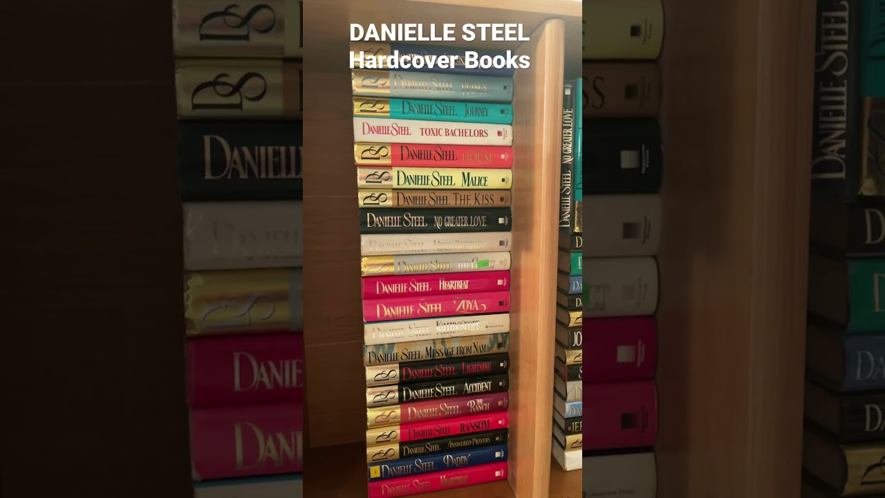 DANIELLE STEEL Hardcover Book Collections (older releases) - YouTube