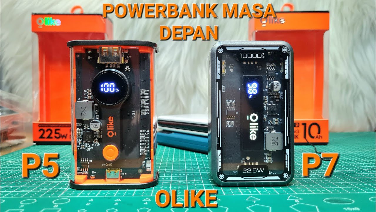 Perbedaan Olike P5 Dan P7 Powerbank Masa Depan Super Fast Charging ...
