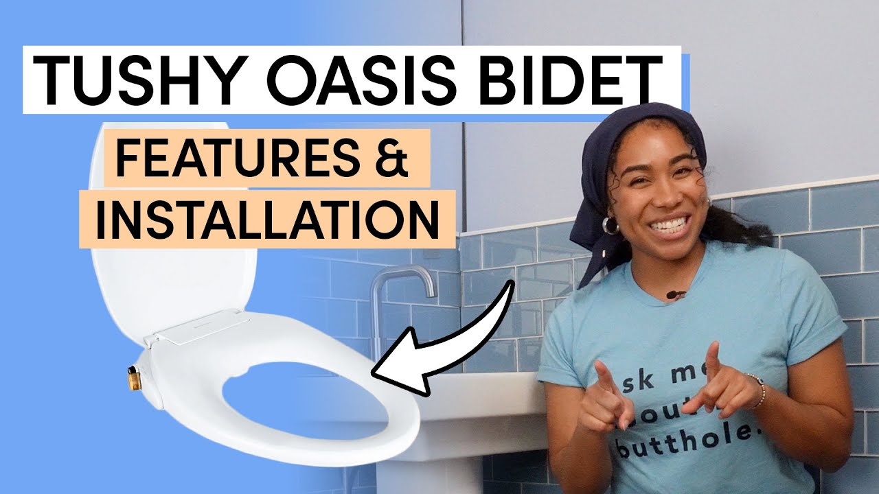 TUSHY Oasis Hot Water Bidet Seat (Features & Installation) - YouTube