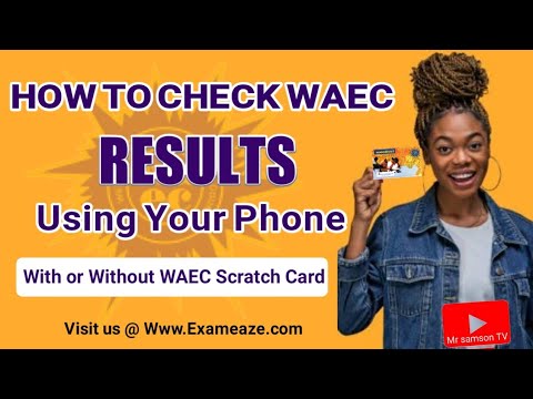 How To Check WAEC Result| step by step using Phone - YouTube
