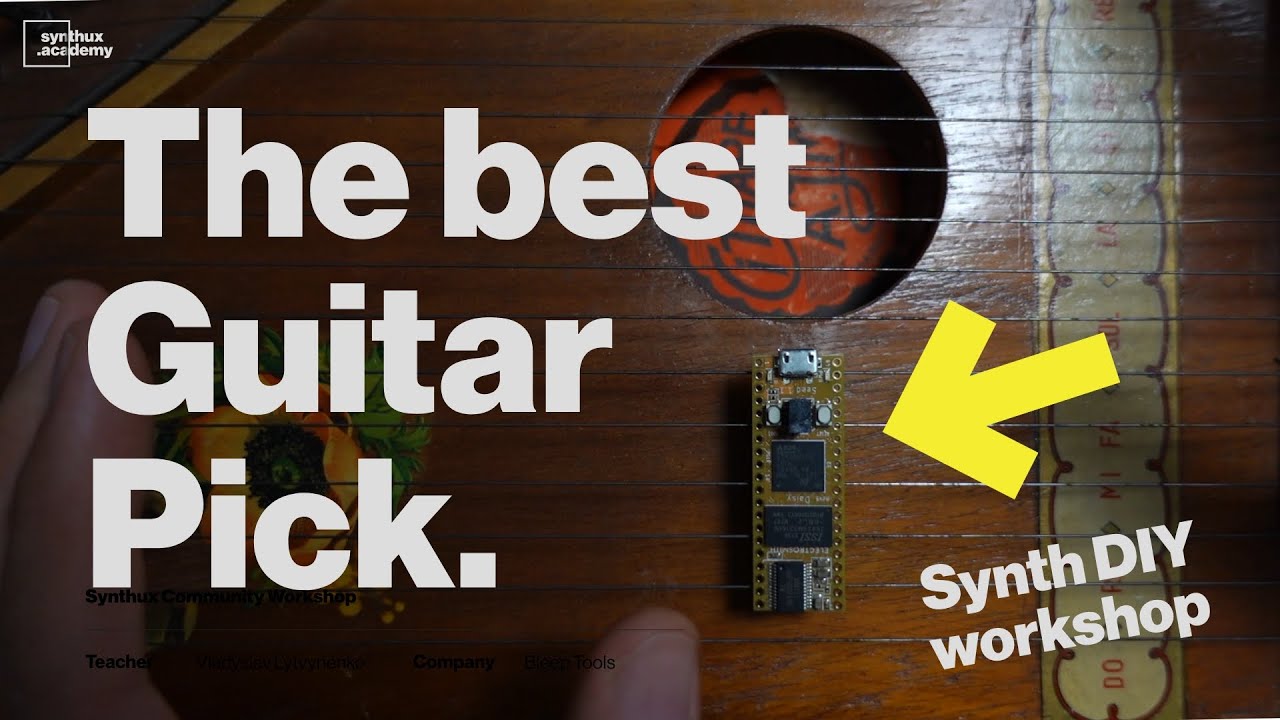 Let's hear this thing PLUCK! Synth DIY workshop // Daisy Seed DSP (TEASER) - YouTube