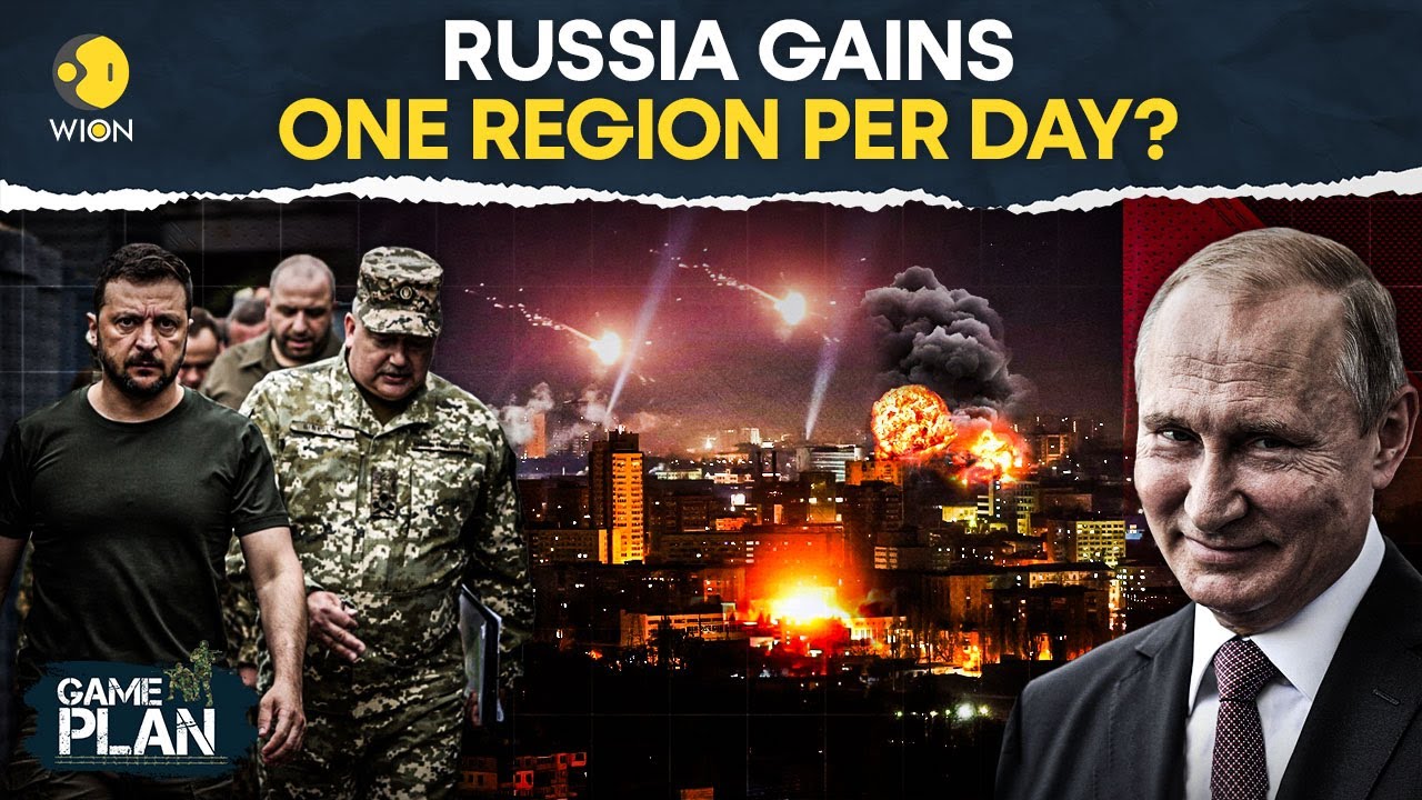 Russia-Ukraine War: Russia Takes Over 150 Ukrainian Settlements In 150 Days | WION GAME PLAN ...