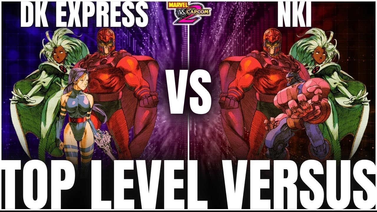 Marvel Vs Capcom 2 - DK EXPRESS Vs NKI - TOP LEVEL 💯🔥💯 - YouTube