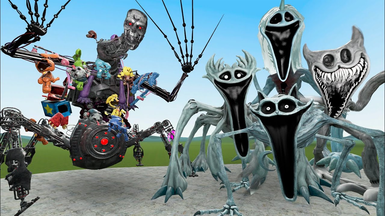 PROTOTYPE 1006 VS ALL FORM POPY PLAYTIME CHAPTER 3 in GARRYS MOD - YouTube