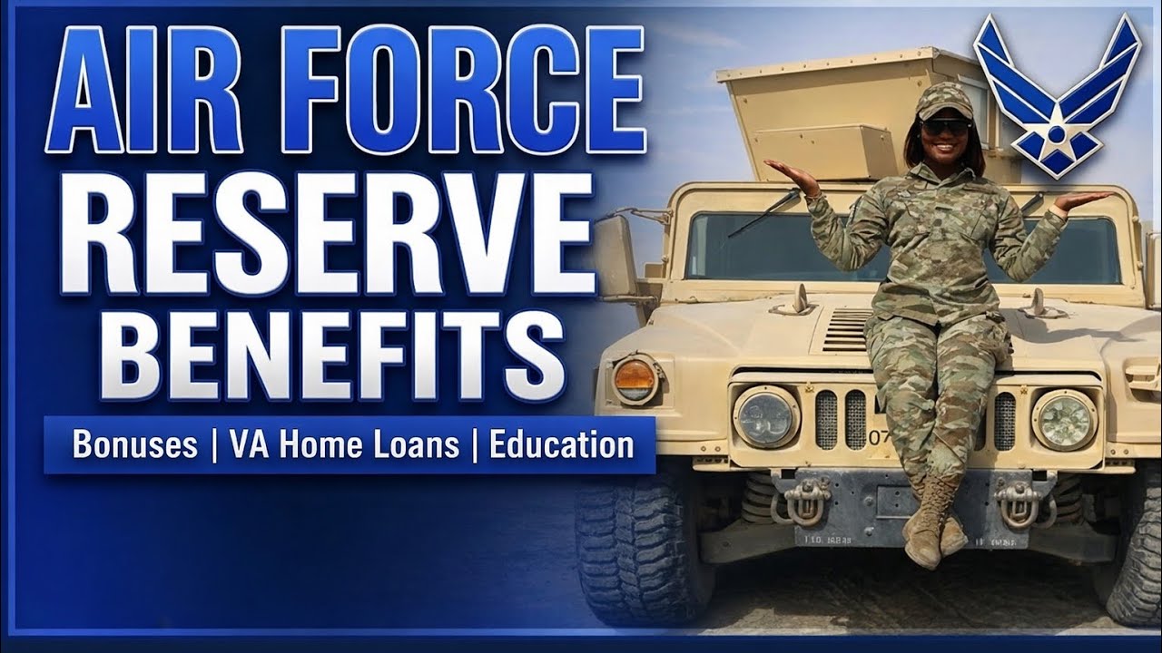Air Force Reserve Benefits Deep Dive | Full Breakdown - YouTube