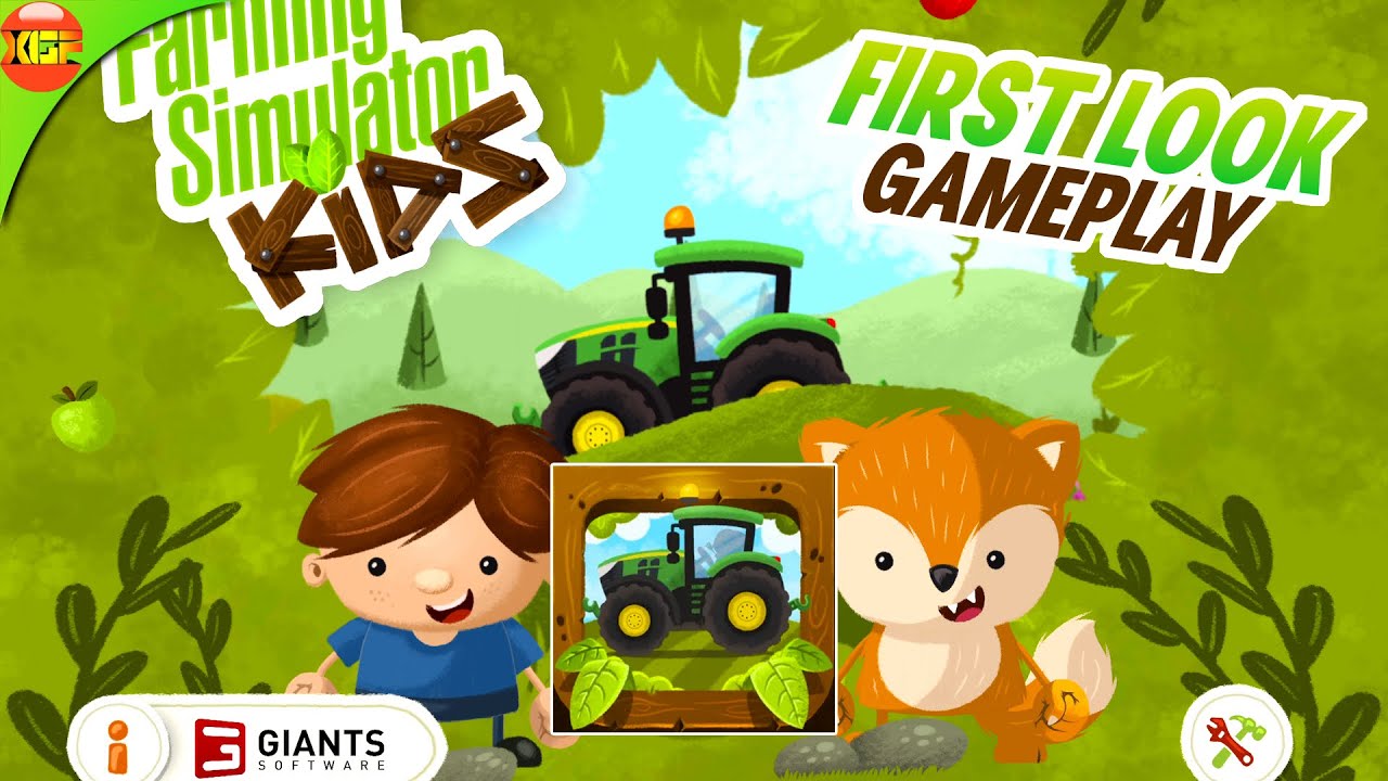 Farming Simulator Kids First Look / Walkthrough Gameplay - YouTube