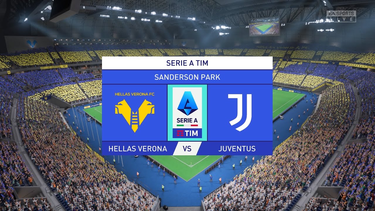Hellas Verona vs Juventus (10/11/2022) Serie A FIFA 23 - YouTube