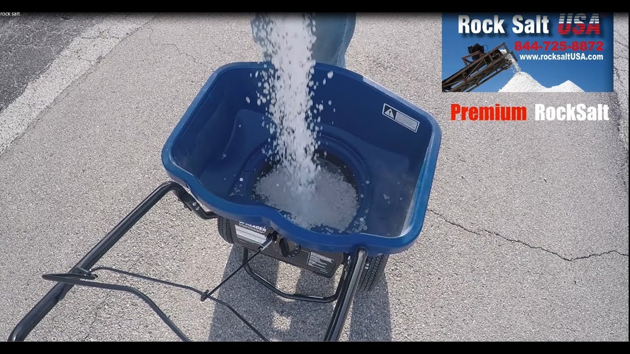 Rock Salt USA / Premium rock salt - YouTube