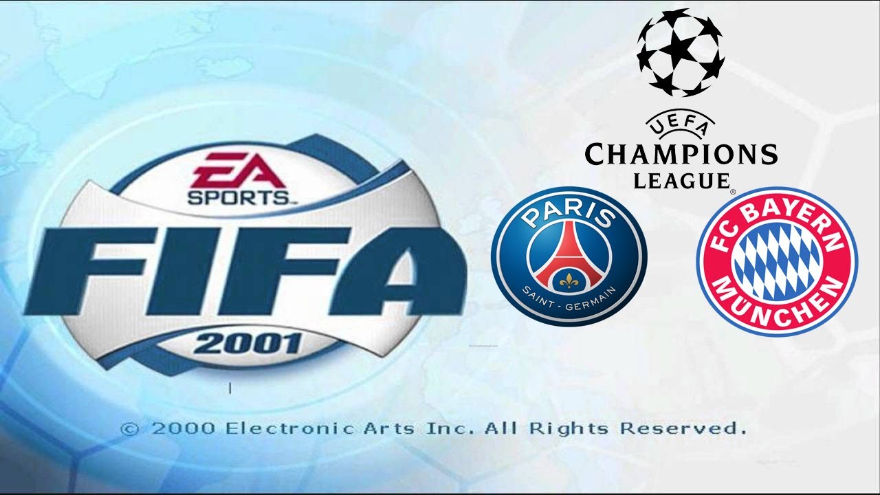 Simulacion De La Final De La UEFA Champions League En Fifa 2001 - YouTube