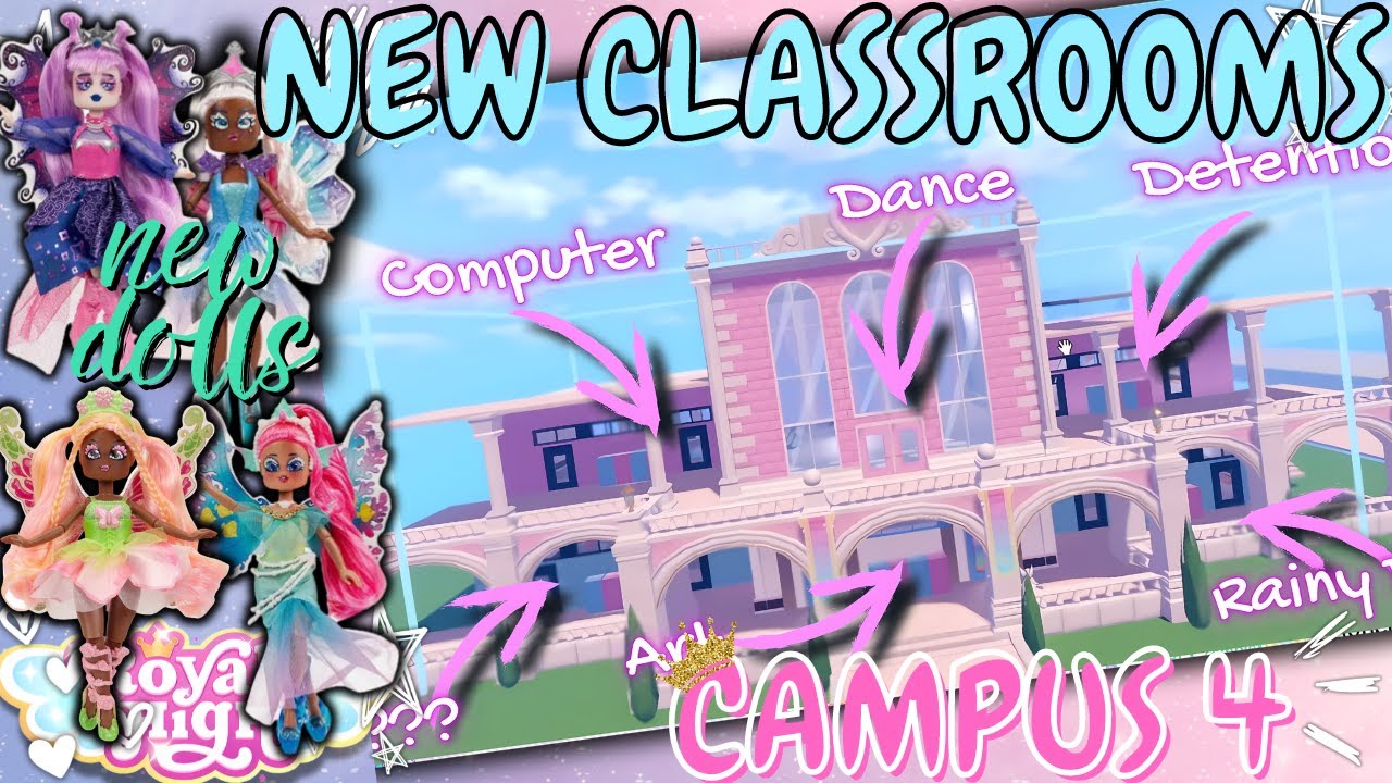 Classroom Building Reveal - New Toys & Code Information - Royale High ...