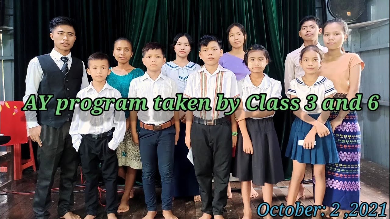 AY program taken by Class 3 and 6 - YouTube