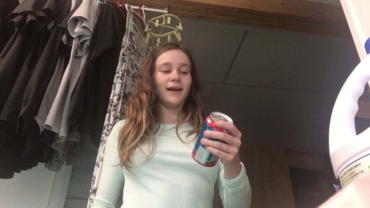 Maddie Drinks: Raspberry Lime Club Soda - YouTube