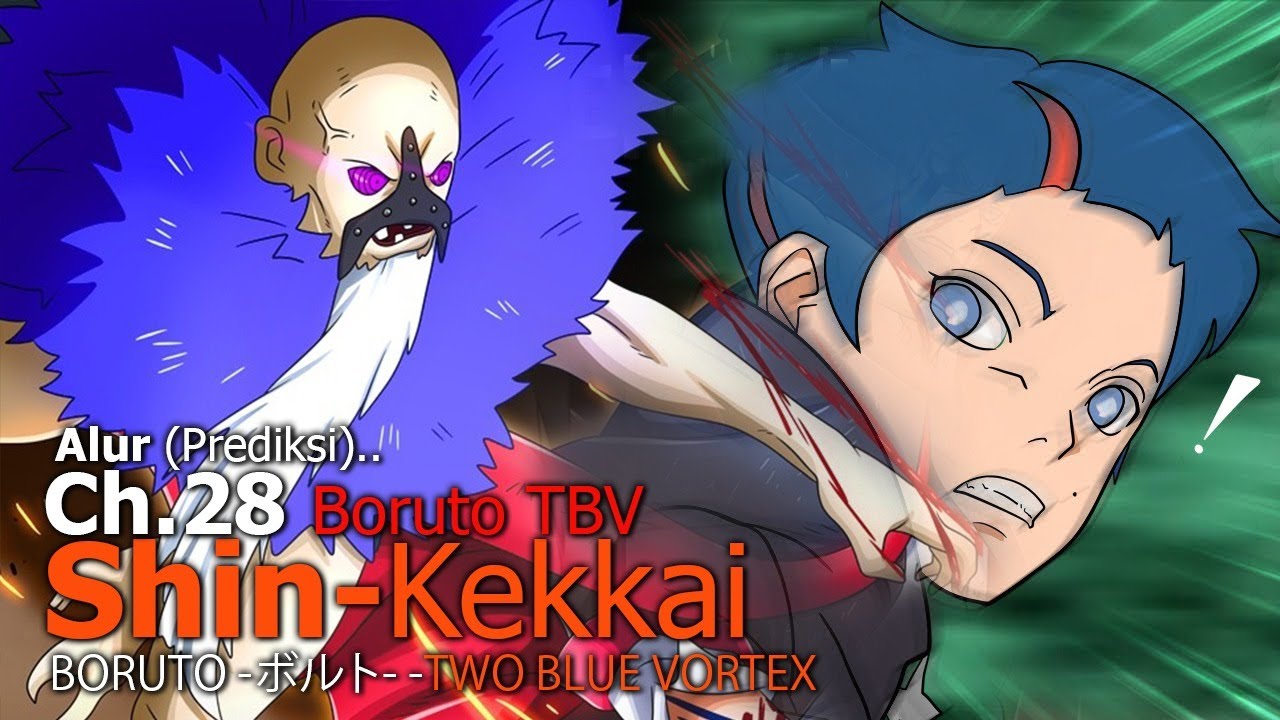 Boruto Two Blue Vortex Ch 28 (PRE) - Shinjutsu Daemon Eida - YouTube