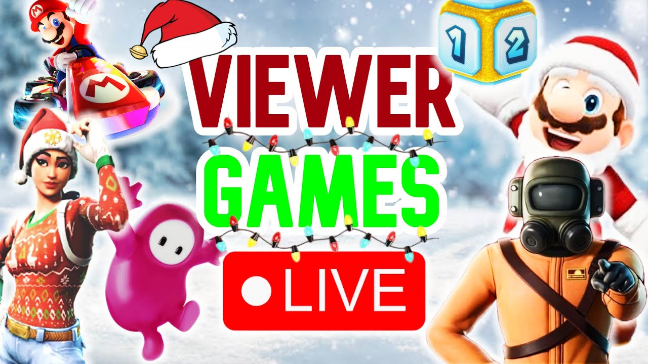 🔴LIVE VIEWER GAMES W/Friends - Reactions - Trailers & More - YouTube