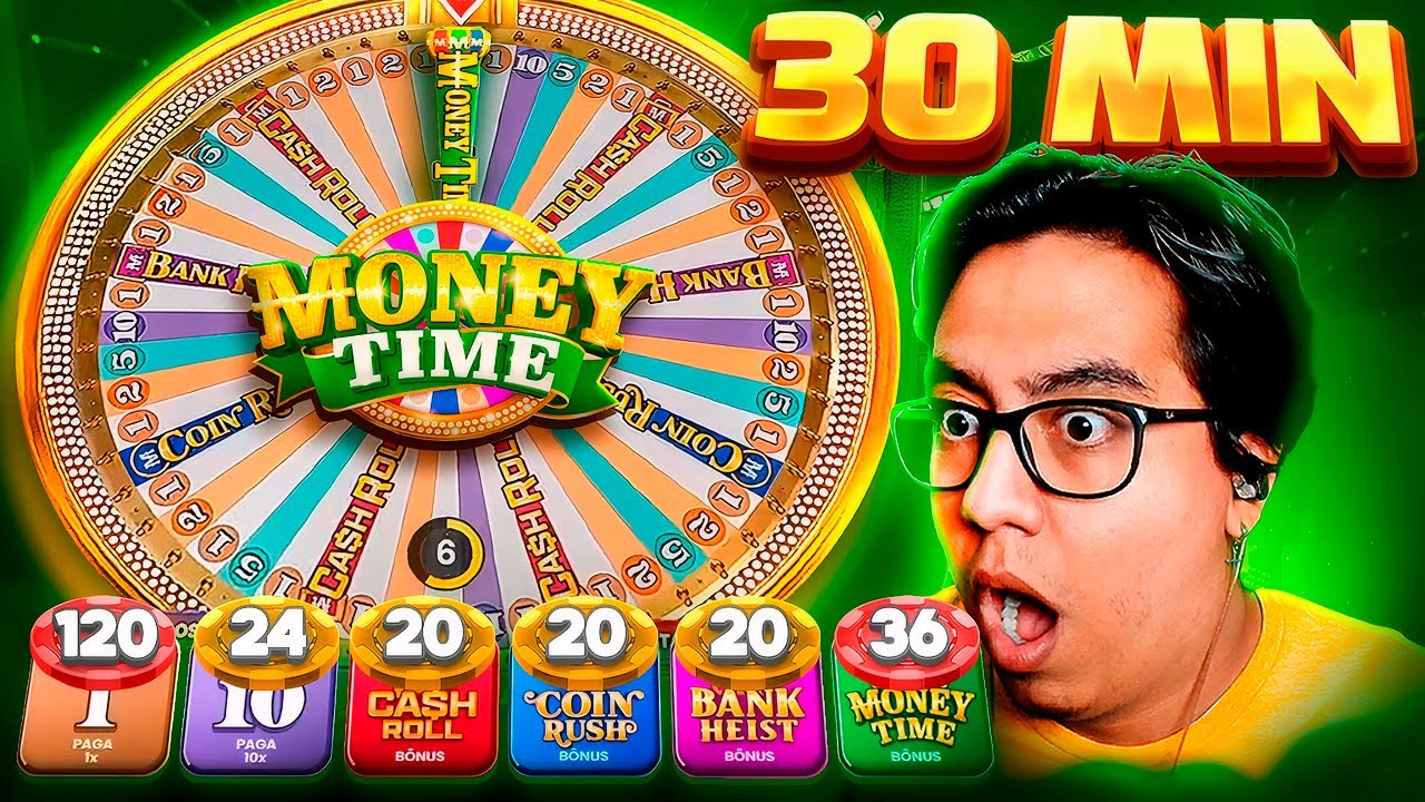JOGUEI MONEY TIME POR 30 MINUTOS COM A MESMA ESTRATÉGIA (NOVO CRAZY ...