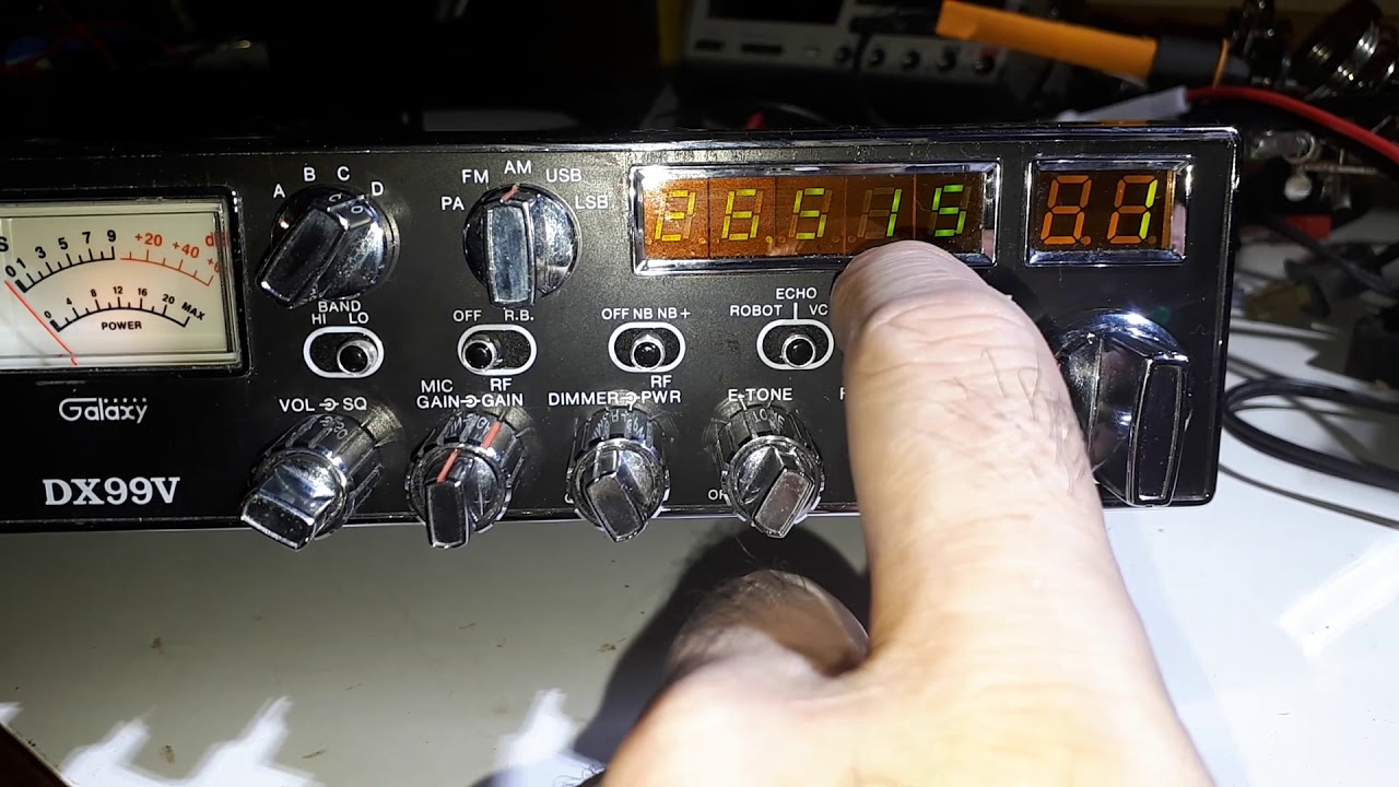 Galaxy dx 99v functions pt1 - YouTube